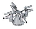 CP Lab 3-Way Straight Gas Turret by Galvin Engineering - modlar.com