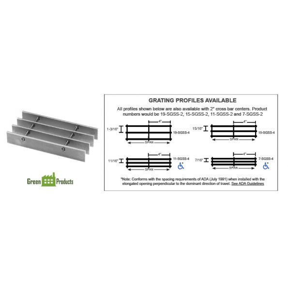 Swaged Stainless Steel Grating - modlar.com