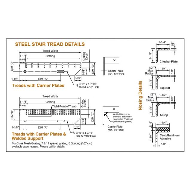 Steel Stair Treads - modlar.com