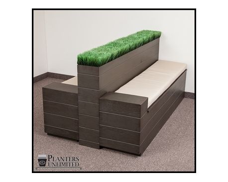 Madera Fiberglass Bench with Storage Option - modlar.com