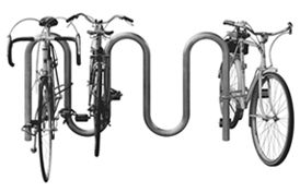 Ribbon Bike Rack - modlar.com