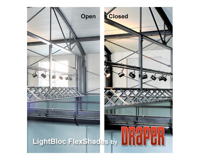 LightBloc Motorized FlexShade Shade - modlar.com