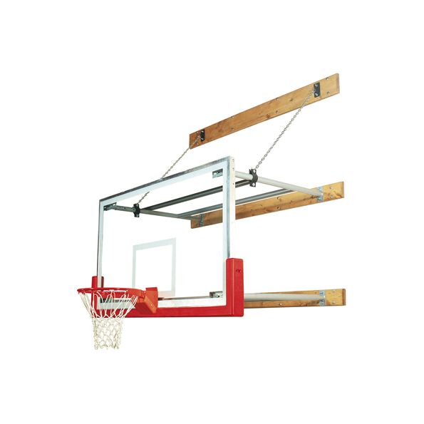 Telescoping Wall Mounted Basketball Backstops - modlar.com