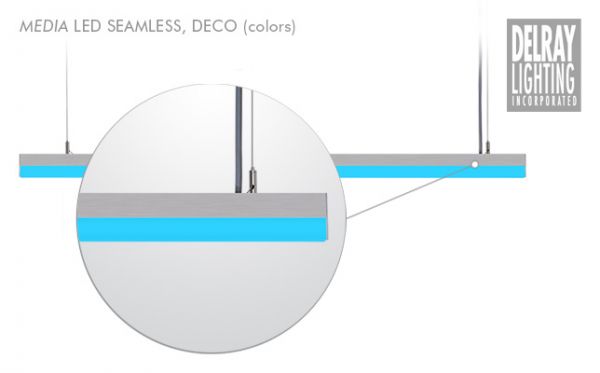 Media LED Seamless, Deco by Delray Lighting - modlar.com