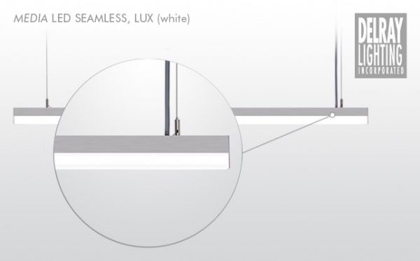 Media LED Seamless, Lux by Delray Lighting - modlar.com