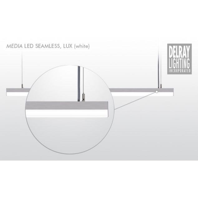 Media LED Seamless, Lux by Delray Lighting - modlar.com