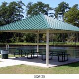 Square Four Sided Hip Roof - modlar.com