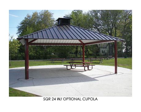 Square Four Sided Hip Roof - modlar.com