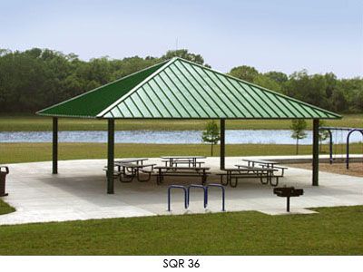 Square Four Sided Hip Roof - modlar.com