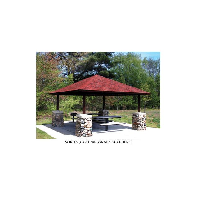 Square Four Sided Hip Roof - modlar.com