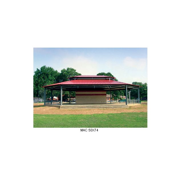 Mackinac Eight Sided Hip Roof - modlar.com