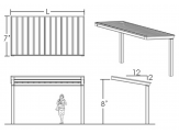 Covered Cantilevered Walkway - modlar.com