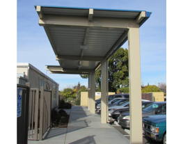 Covered Cantilevered Walkway - modlar.com