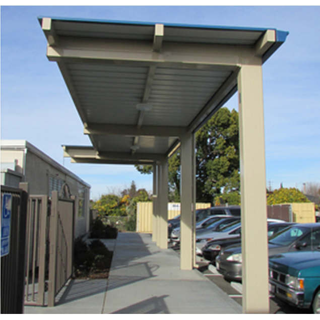 Covered Cantilevered Walkway - modlar.com