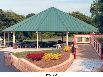 Twelve Sided Hip Roof Pavilion - modlar.com